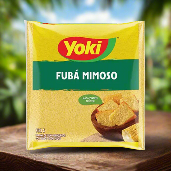 Fuba Mimoso Yoki / Corn Meal Fubá 500g. – Emporio Brasil